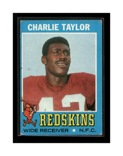 1971 Topps #26 Charley Taylor Washington Redskins FOOTBALL | eBay