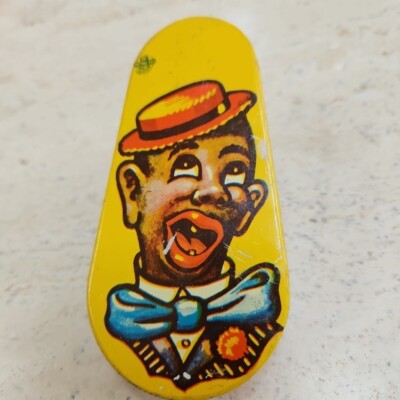 Vintage Noisemaker Spin Tin Toy Litho Party Metal Made In USA Works | eBay