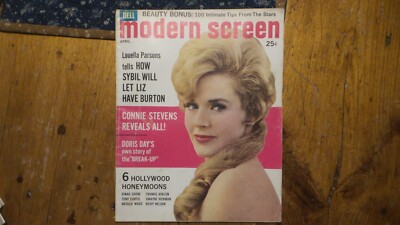 April 1963 MODERN SCREEN MAGAZINE Connie Stevens Cover | eBay