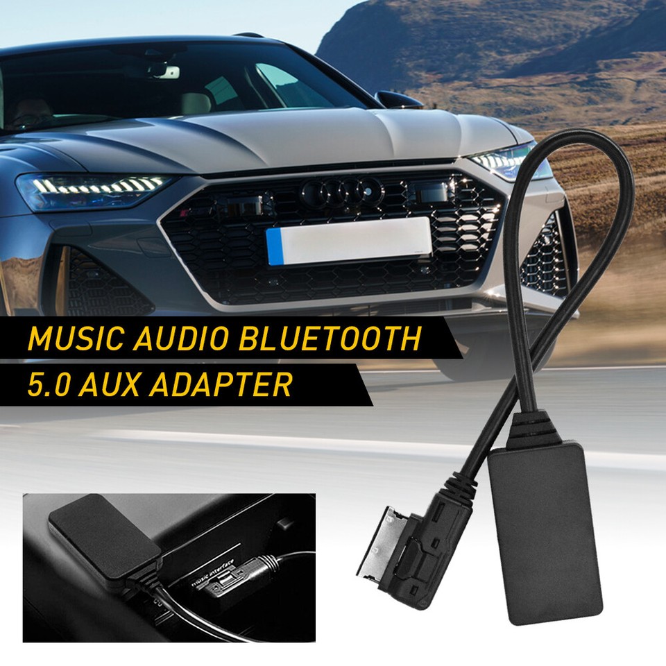 For Audi A3 A4 A5 Q7 AMI MMI Bluetooth Music Interface AUX Audio Cable ...
