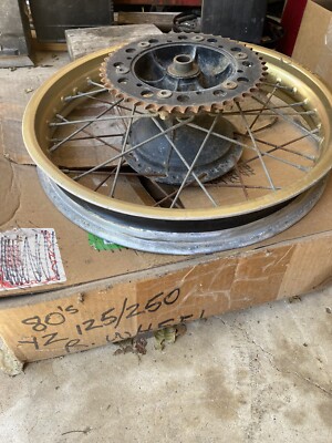 Vintage Yamaha Yz Rear Wheel, 125,250,490 | eBay