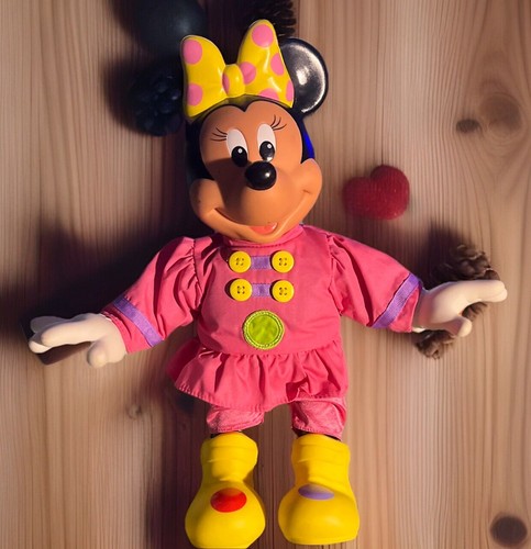 Minnie Mouse Musical Notes Vintage Doll Disney Toy 1990 Mattel ...