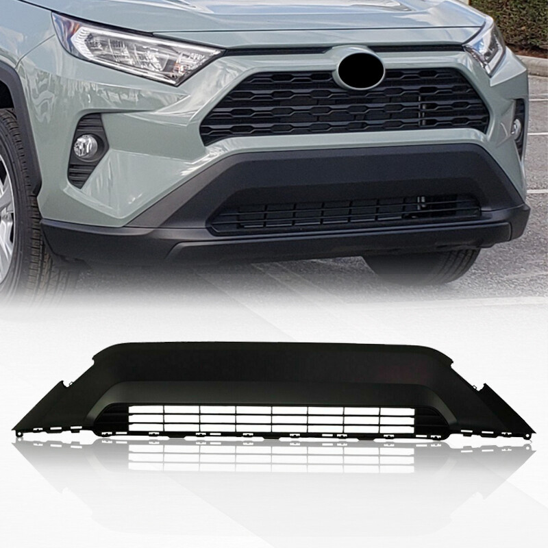 Fit 2019-2021 Toyota RAV4 Black Front Lower Grille Mesh Replacement ...