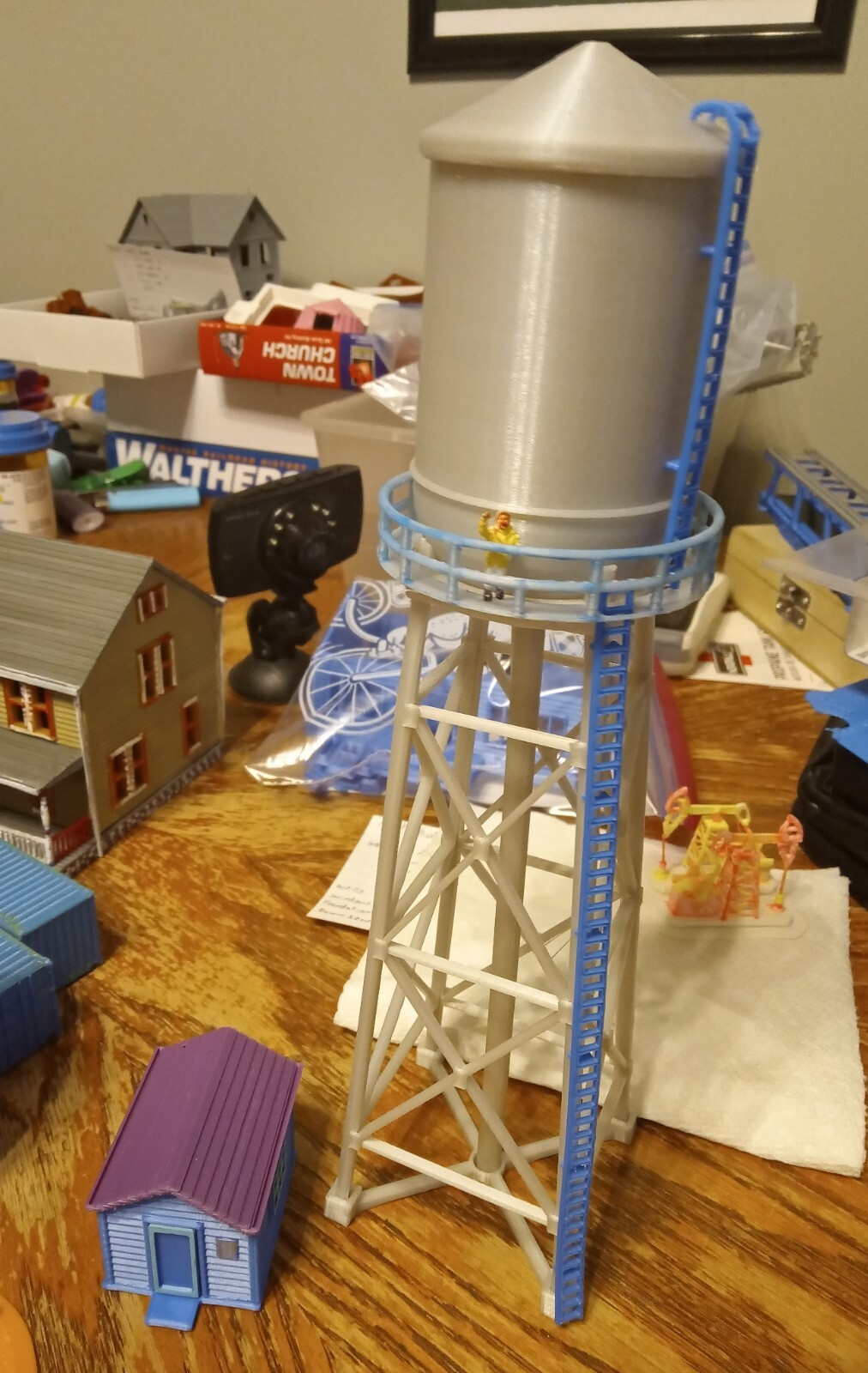 3d printed Water Tower, HO SCALE | eBay