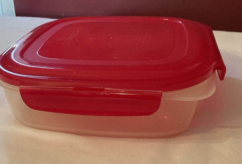 Lock n Lock Food Storage Container Lg Divided Square With Lid | eBay