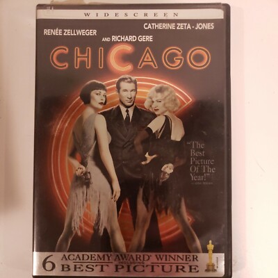 Chicago (DVD, 2003, Widescreen) 786936219197| eBay