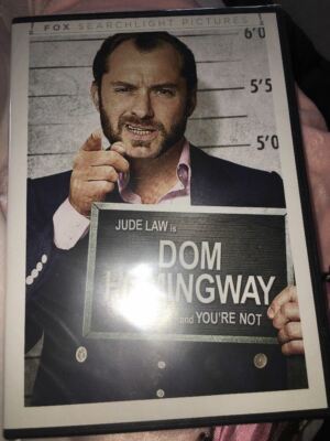 DOM HEMINGWAY AND YOU'RE NOT DVD Jude Law WIDE BRAND NEW FACTORY SEALED ...