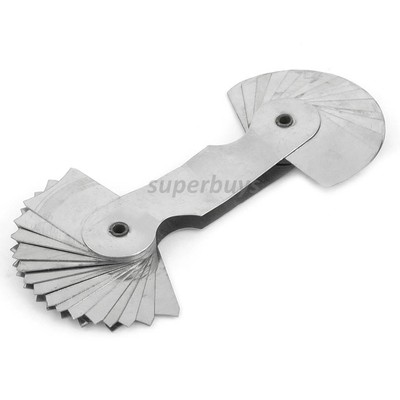 15 - 25mm Radius Fillet Gauge Gage External Internal Concave Convex ...