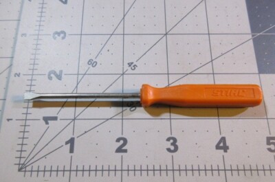 Stihl Chain Saw Screwdriver, for older carburetors with slotted ...