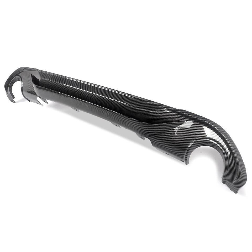 AC Style Rear Diffuser Dual Exhaust For BMW F48 F49 X1 2016-21 Carbon ...