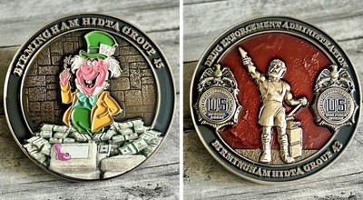 DEA Birmingham Alabama HIDTA Group 43 Money Fed Drug Narcotics ...