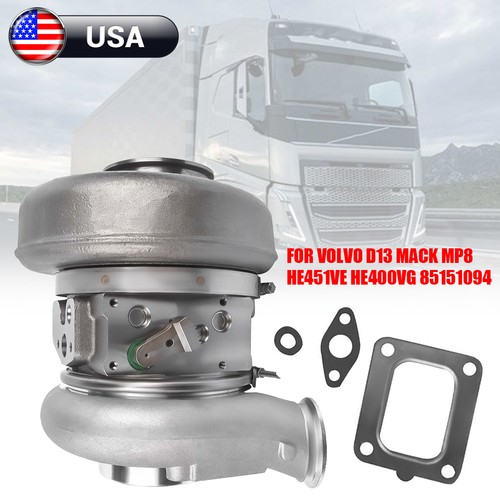 Turbocharger for Volvo D13/Mack MP8 13.0L HE400VE HE431VG Fits 85151094 ...