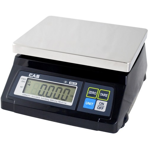 CAS SW-RS(20lb), POS Interface Scale, 20lb x 0.01lb, NTEP 745809824524 ...