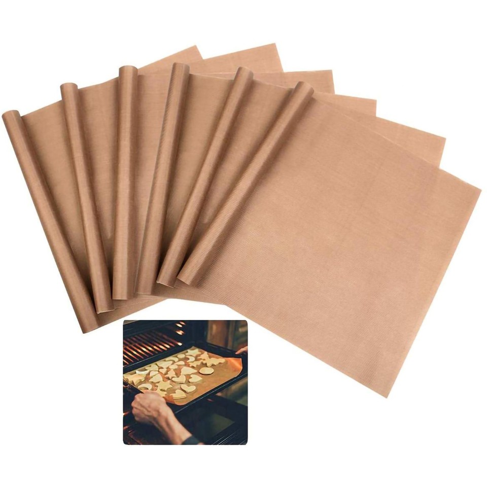 Brown Heat Resistant Baking Paper Non Stick Oiled Paper Kitchen Oven ...
