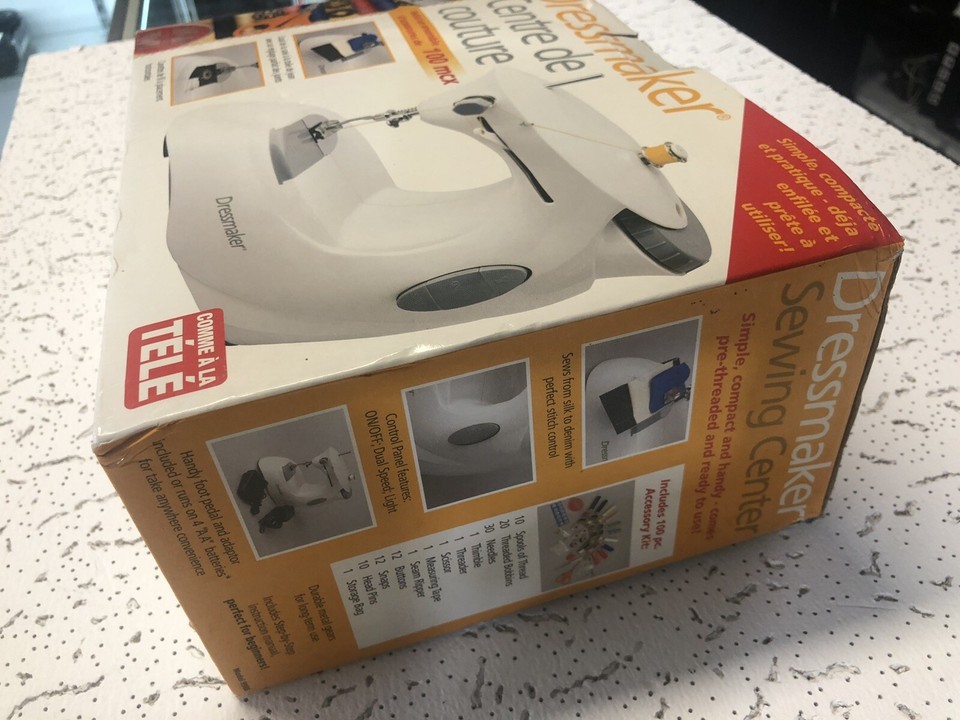 2110 Euro-Pro Dressmaker Sewing Center 998B Mechanical Sewing Machine ...