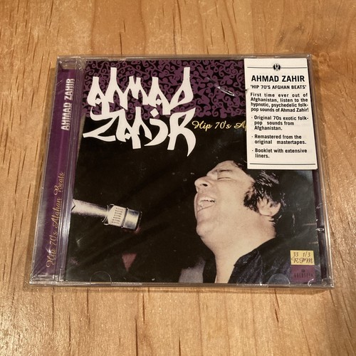 Ahmad Zahir ‎– Hip 70s Afghan Beats CD NEW farhad darya ehsan aman ...