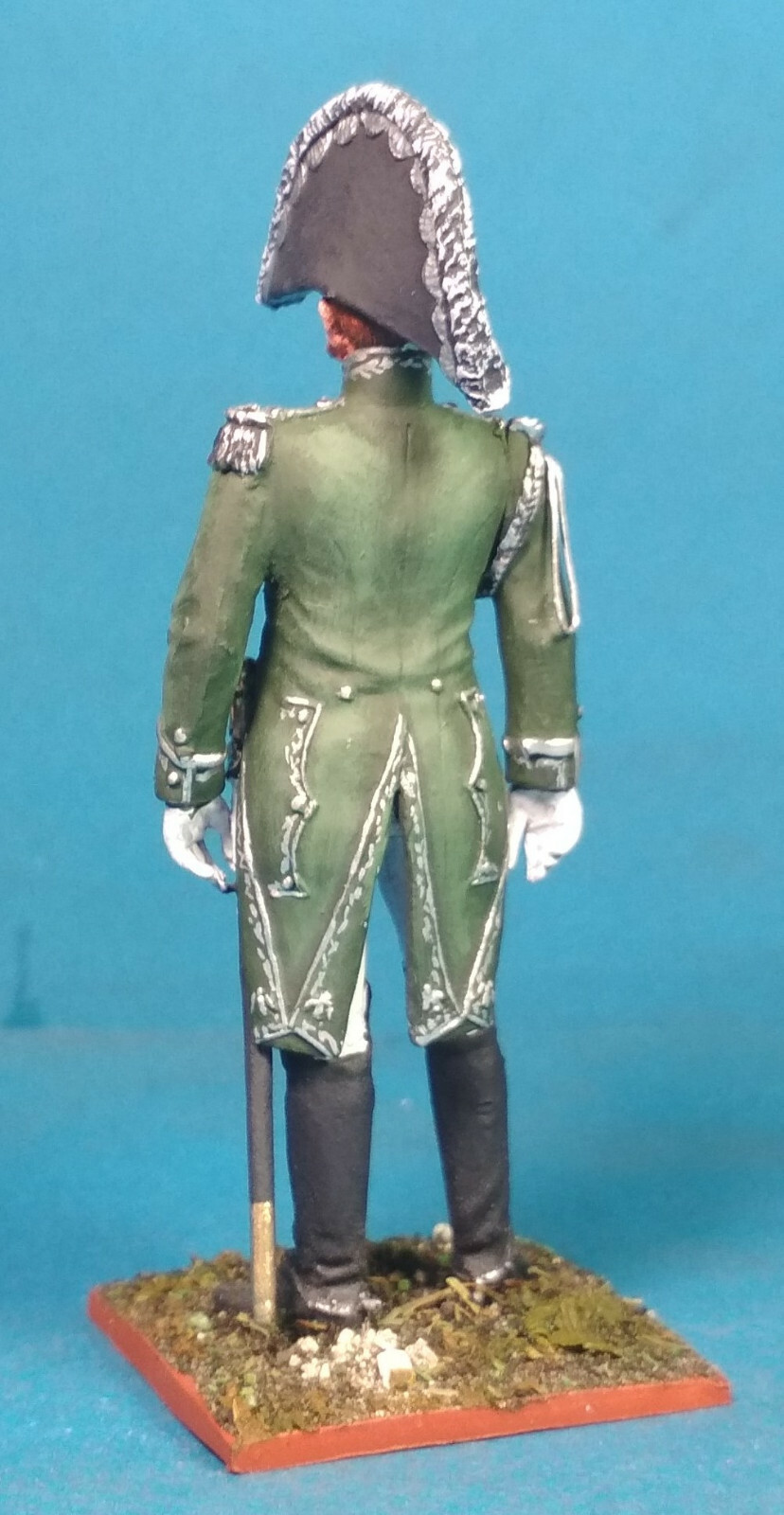 Unassembled Italian General staff, White Metal 60 mm Figure kit VID ...