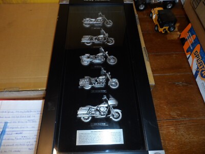 HARLEY DAVIDSON SHADOW BOX DEALER DISPLAY CASE 2008 TSI H.D. ELLINGTON ...