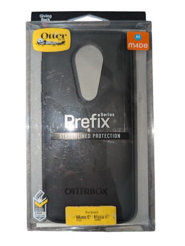 OtterBox Prefix Series Slim Case for Motorola Moto E5 Plus - Black W4 ...