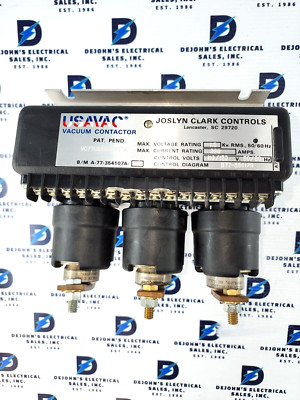JOSLYN CLARK CONTROLS VC77U03515-76A 320 AMPS 120V CONTROLS VACUUM ...