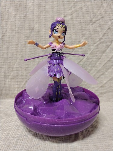 T13 Hatchimals Pixies, Crystal Flyers Purple Magical Flying Pixie w/Egg ...