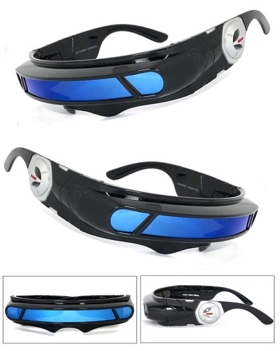 SPACE ROBOT ALIEN PARTY COSTUME CYCLOPS FUTURISTIC WRAP ROBOT ...