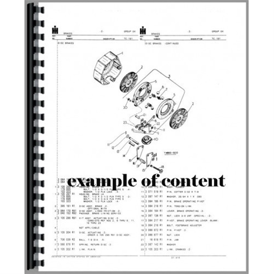Wisconsin TJD Engine Parts Manual Catalog GAS | eBay