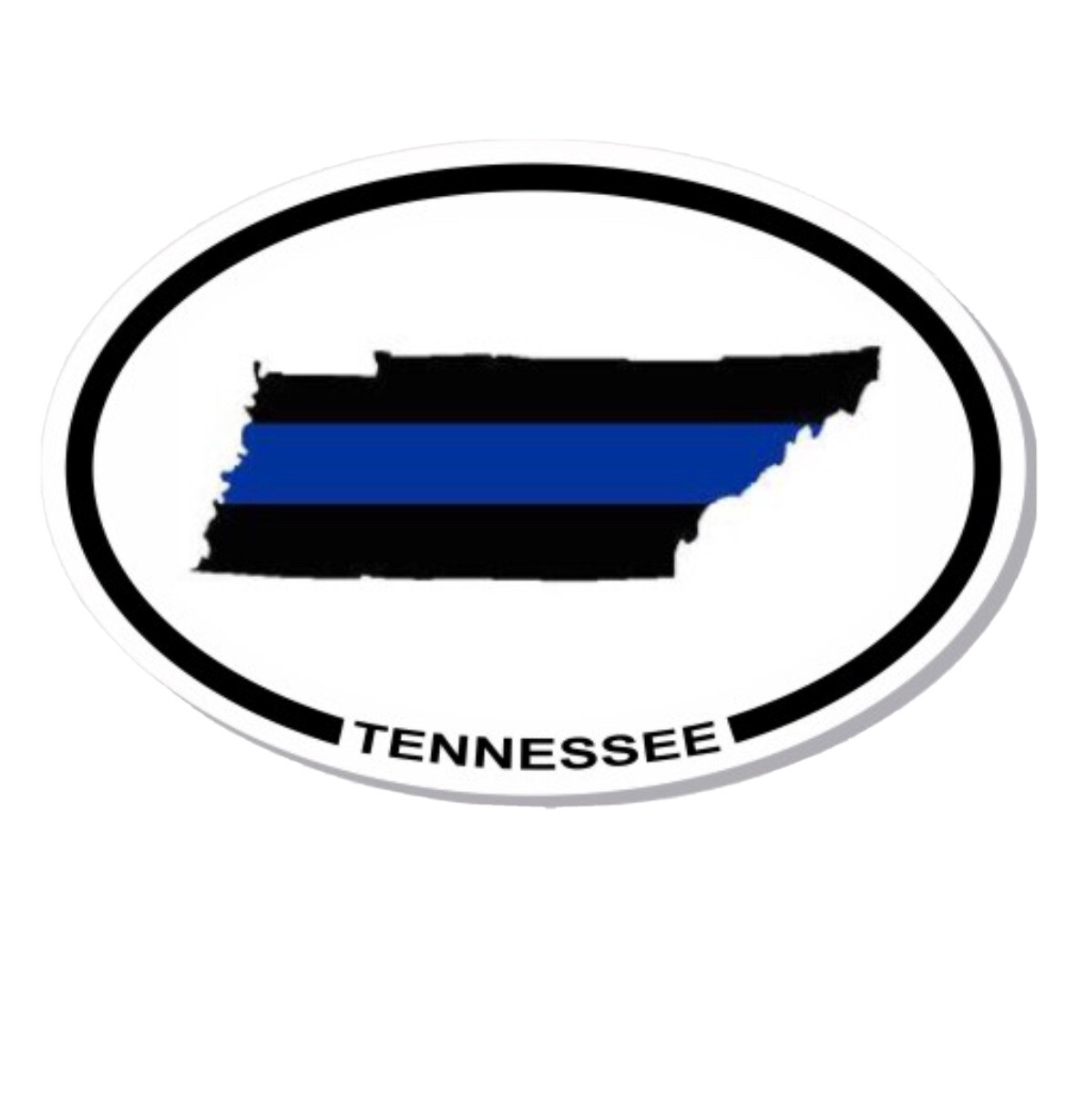 USA Thin Blue Line Tennessee State Police Sticker | eBay