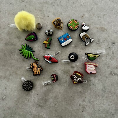 Crocs Jibbitz Charms Assorted Box of 18 Brand New! | eBay