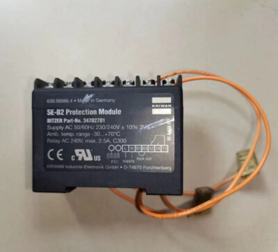 1pcs KRIWAN compressor protection module SE-B2 34702701 | eBay