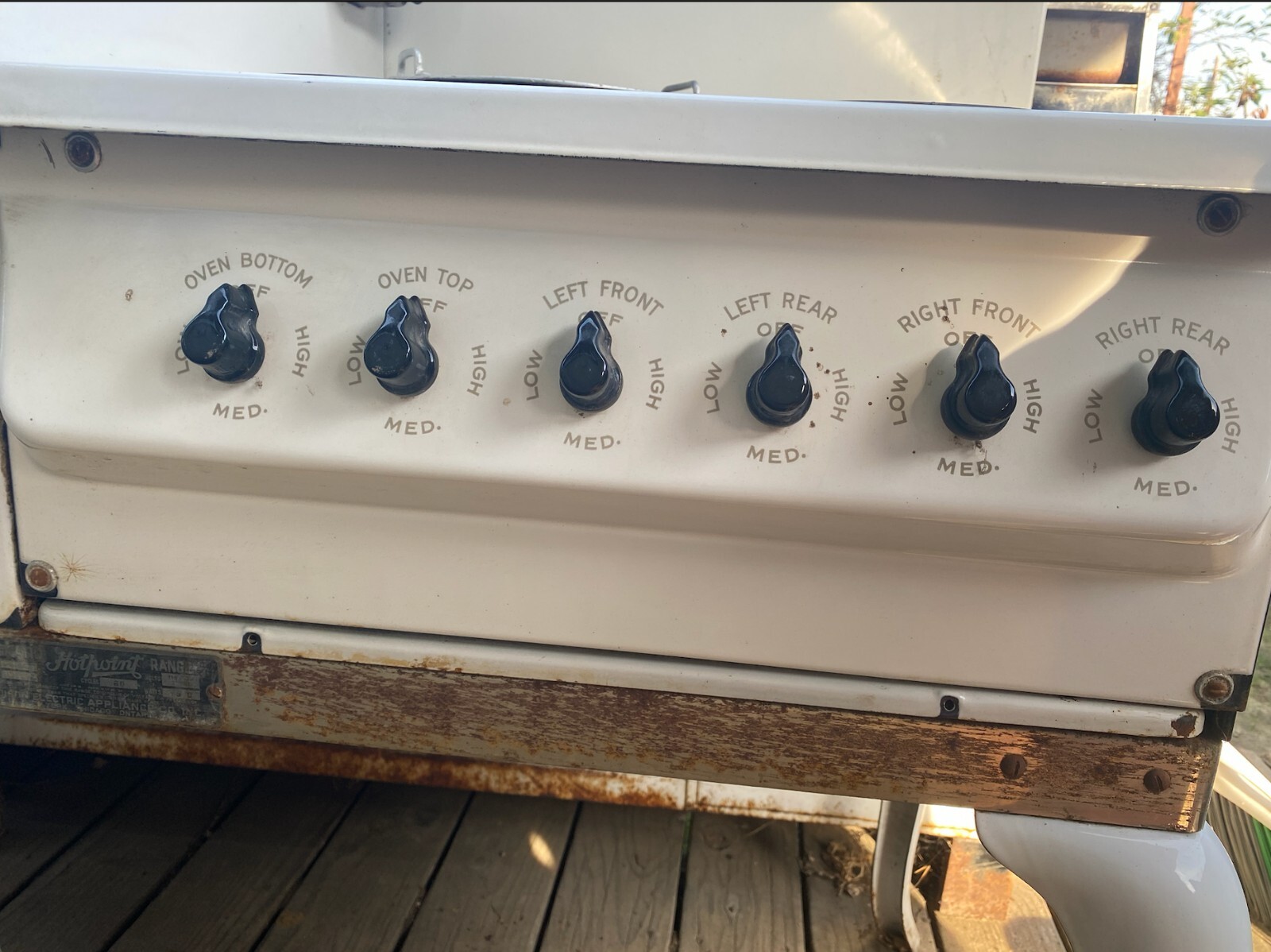 Vintage Hotpoint Electric Oven | eBay