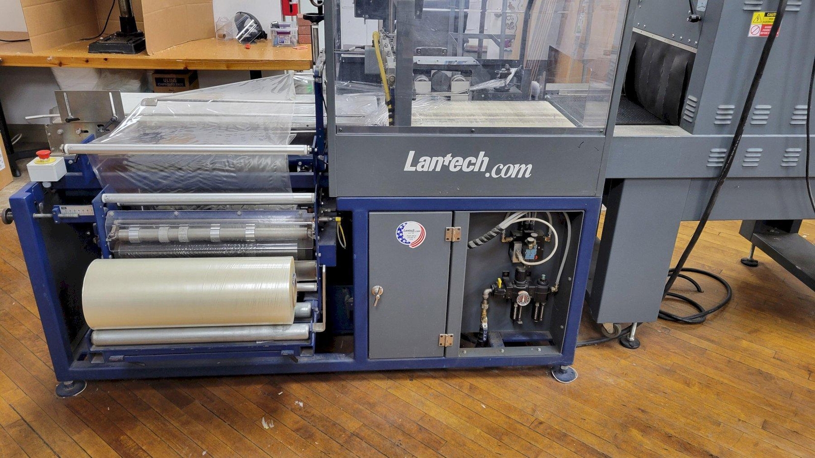 Lantech SW1000 Automatic Side Seal Shrink Wrapper. | eBay