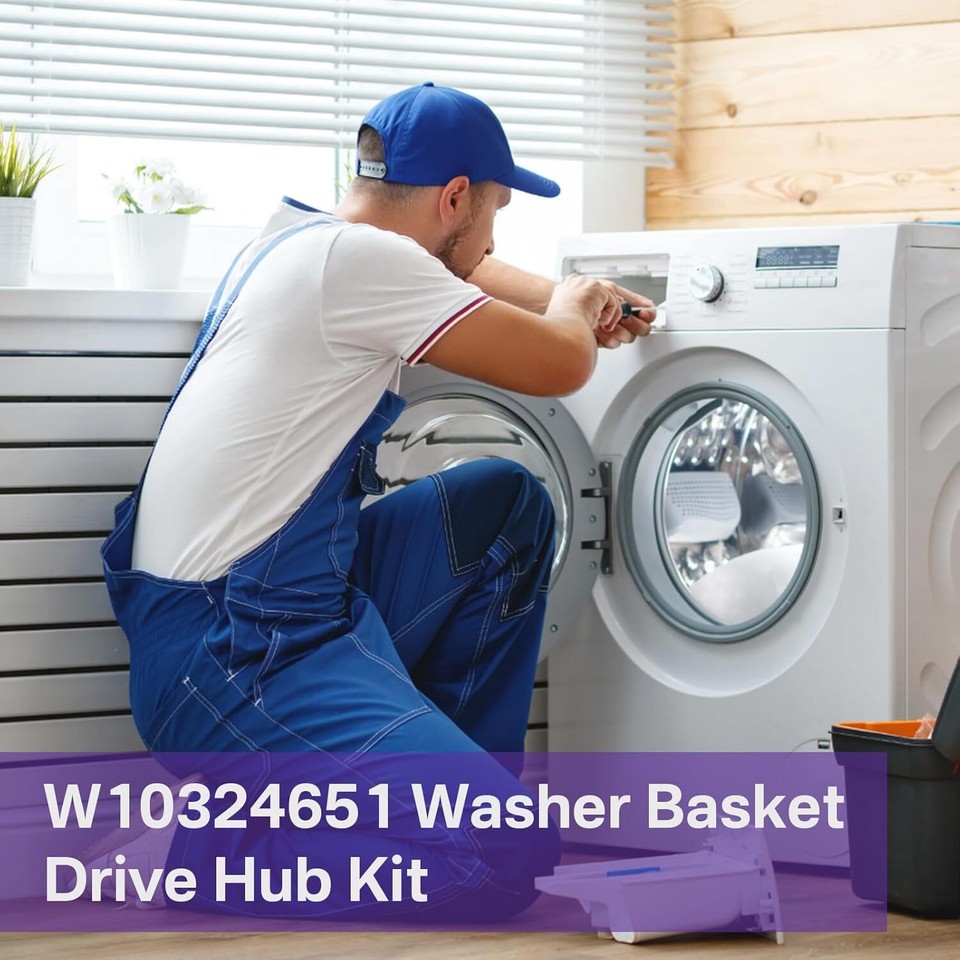 W10291415 Washer Drive Hub +TB123A Washer Spanner Wrench for Whirlpool ...