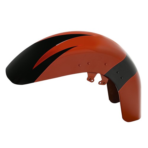 Front Fender Fit For CVO Street Glide 17 Sunburst Orange Starfire Black ...