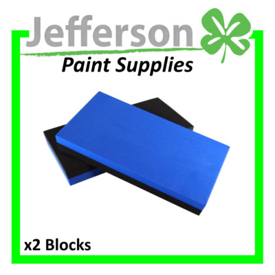 Colour Sanding Block x 2 - Painters Paint / Wet Sanding | eBay