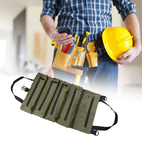 Tool Roll Organizer Buckles Organizer Tool Storage Kit for Mechanic ...