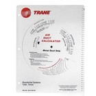 New & Improved Trane Ductulator Duct Calculator with Formulas / Metal ...