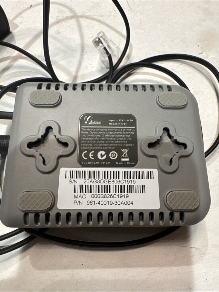Vonage HT701 Grandstream Telephone Adapter VoIP Phone | eBay