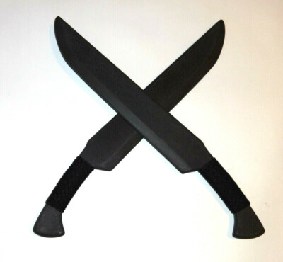 Kalaj Kutter Practice Training Sword Kukri Kali Martial Arts Pair FMA ...