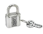 New 100% Authentic PANDORA 925 Ale Padlock & Key Dangle Charm Pendant ...