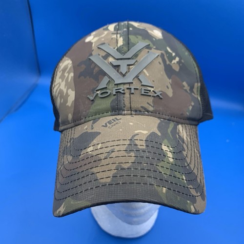 Vortex Veil Camo Hat Cap Mesh TRUCKERS SnapBack Adj hunting Fishing | eBay