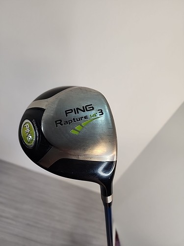 PING Rapture 14* Titanium 3-Wood Aldila Stiff-Flex RH 43” Graphite RH ...