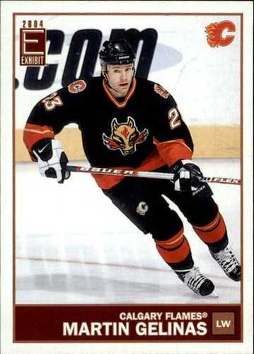 2003-04 Pacific Exhibit #24 Martin Gelinas - HKY | eBay