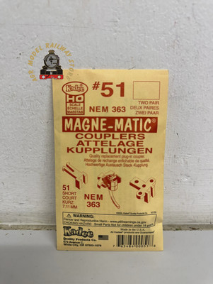 Kadee 51 Short NEM 363 Short 7.11mm | eBay UK