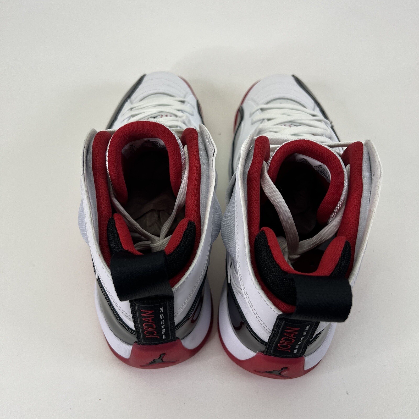 JORDAN Jumpman Two Trey Mens Sizes 8-10 White/Black-Gym Red DO1925-106 ...