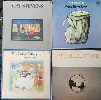 Cat Stevens vinyl lot - 4 albums all in Excellent condition | eBay
