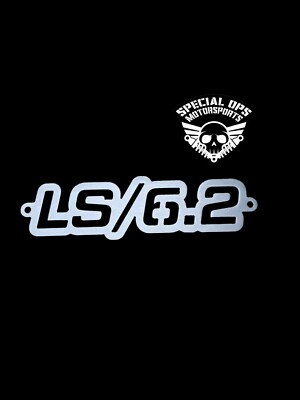 [SO] LS/6.2 BOLT ON BADGE EMBLEMS lOGO BOLT ON LS SWAP STEEL LSX | eBay