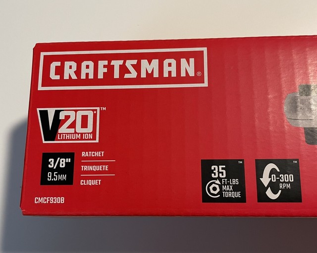 Craftsman CMCF930B 20V 3/8 inch Impact Wrench Tool for sale online | eBay