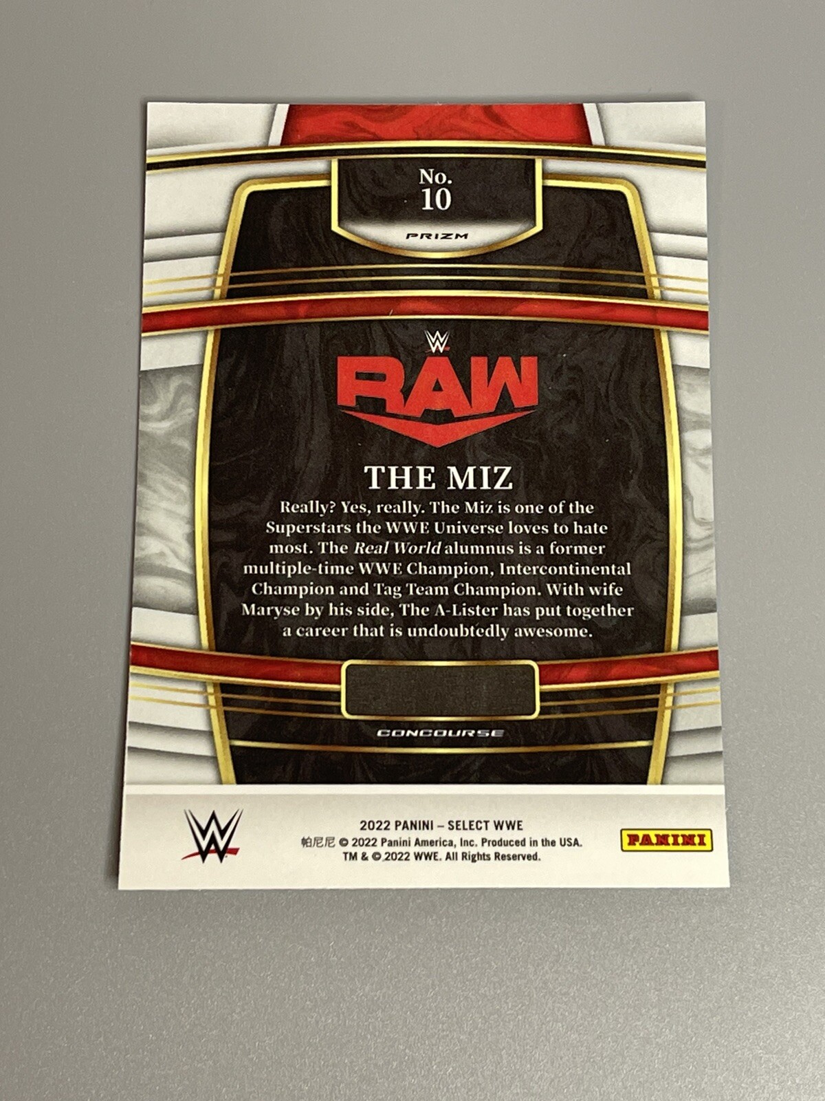 The Miz Awesome Logo 2022