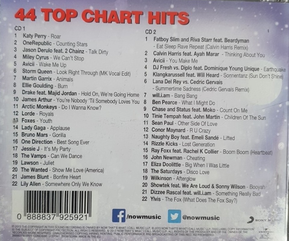 Now That's What I Call Music! 86 by Various Artists (CD, 2013) 💿 💿 | eBay